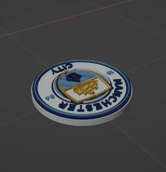 3D Printer Files | 3MF File | Manchester City Magnet | Creality Cloud