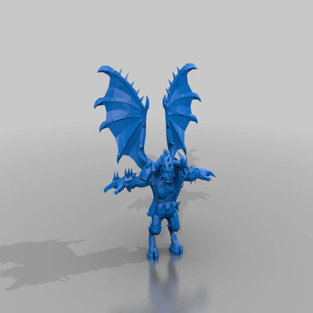Free Characters & Creatures STL Download - rt Bloodthirster - chaos ...