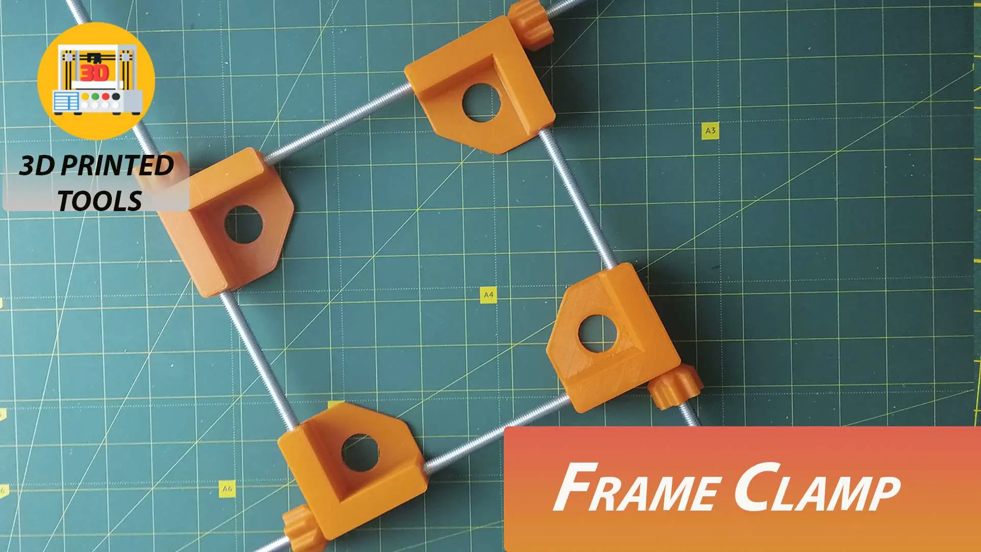 Free Tools & Spare Parts STL Download - frame clampsby Mitchell Isaacs