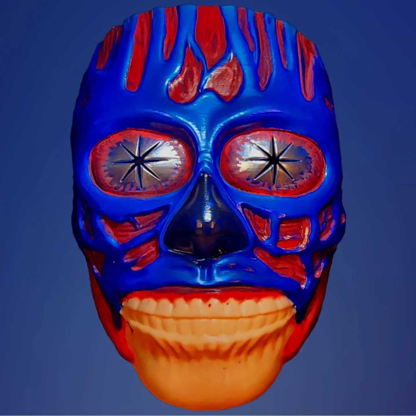 Cosplay STL Download - OBEY Blue Alien "They Live" face mask by ...