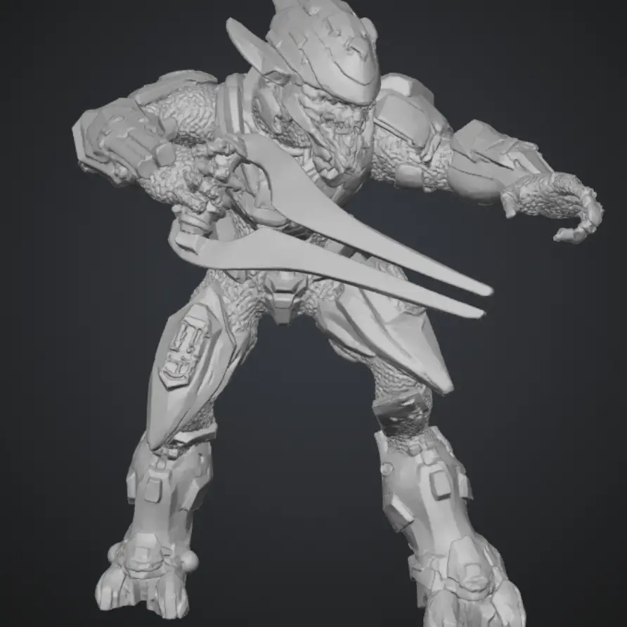 3D Printer Files | 3MF File | Halo Elite Covenant | Creality Cloud