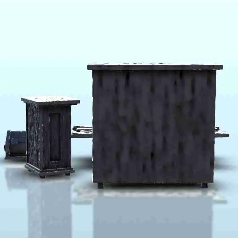 Other STL Download - Wooden interior furniture 5 - miniatures warhammer ...