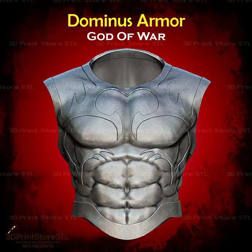 Cosplay STL Download - Dominus Armor Cosplay God of War - STL Fileby 3D ...