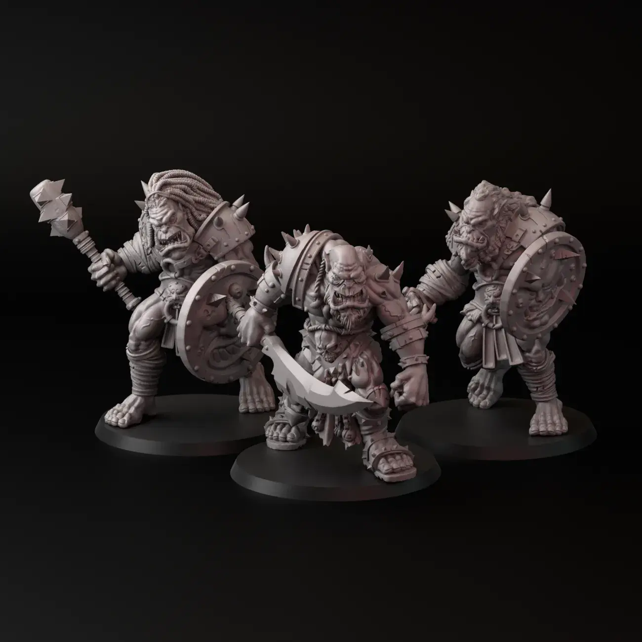Characters & Creatures STL Download - Shadow Orcsby Crosslances