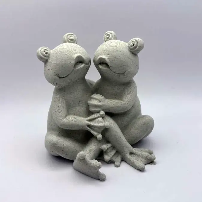 3D Printer Files | 3MF File | Two Cute Frogs | Creality Cloud