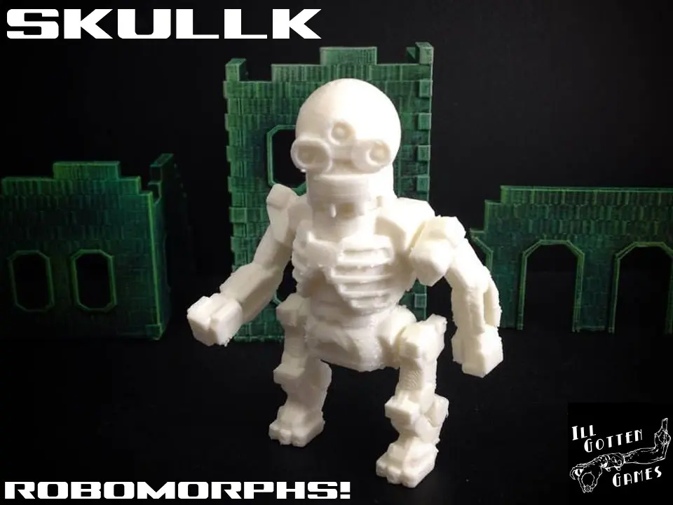 3D Printer Files | 3MF File | Skullk (RoboMorph) | Creality Cloud