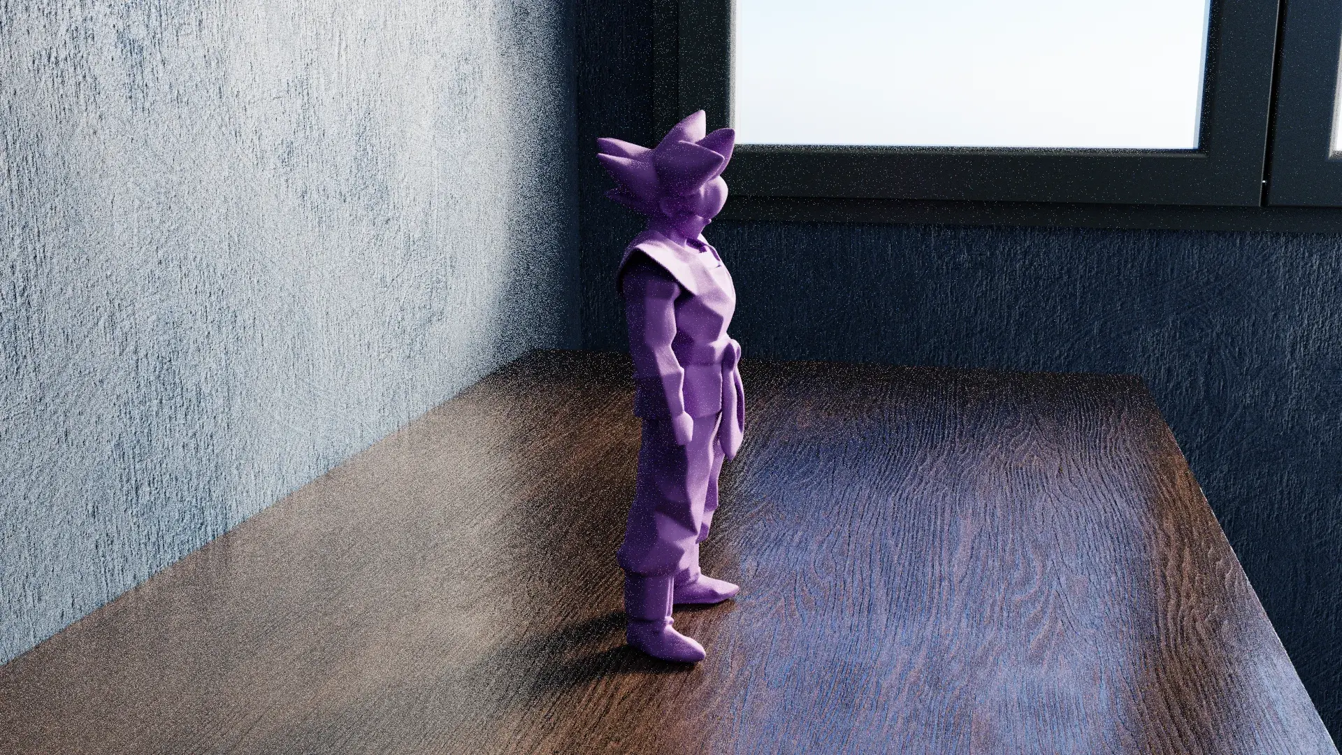 3D Printer Files | 3MF File | Low Poly Son Goku | Creality Cloud