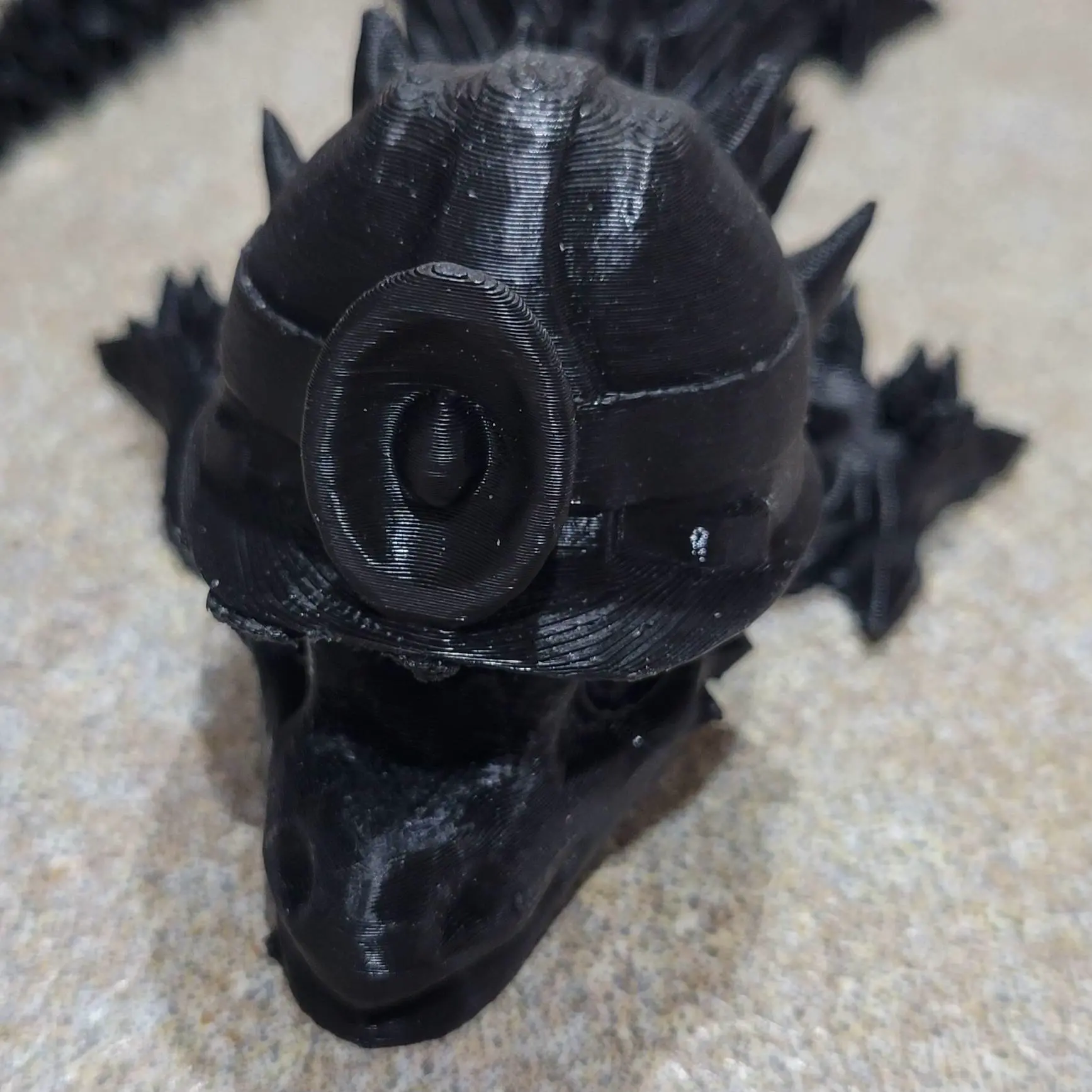 3D Printer Files | 3MF File | Coal Miner Dragon | Creality Cloud