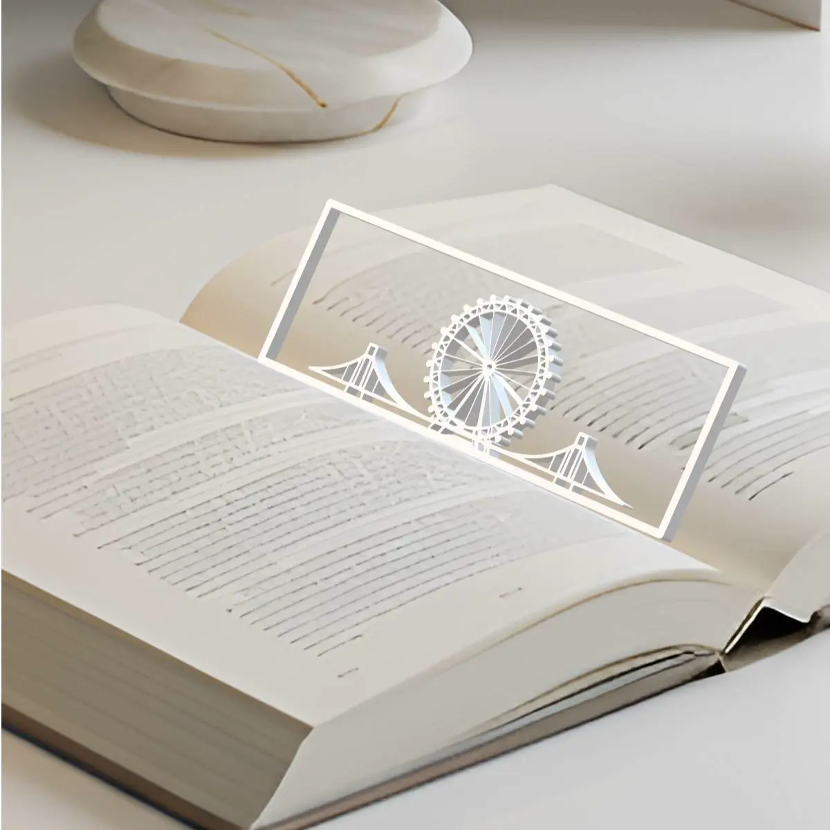 Stationery & Learning Tools STL Download - London Bookmark, Creative ...