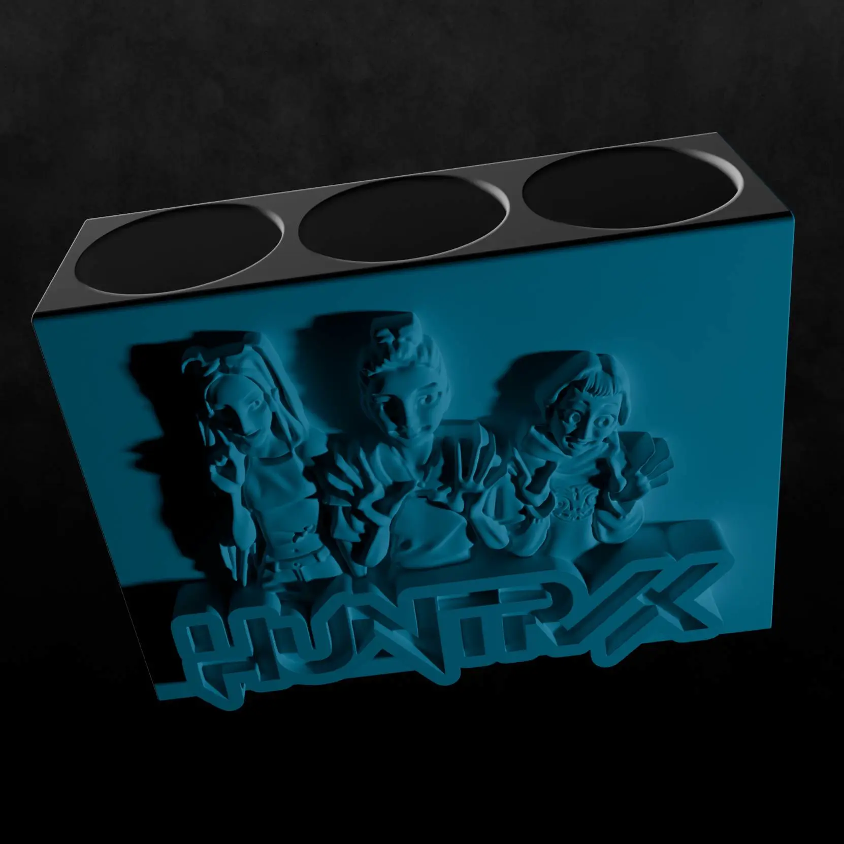 Бесплатная Stationery & Learning Tools STL загрузка - Huntrix Hi Fans ...