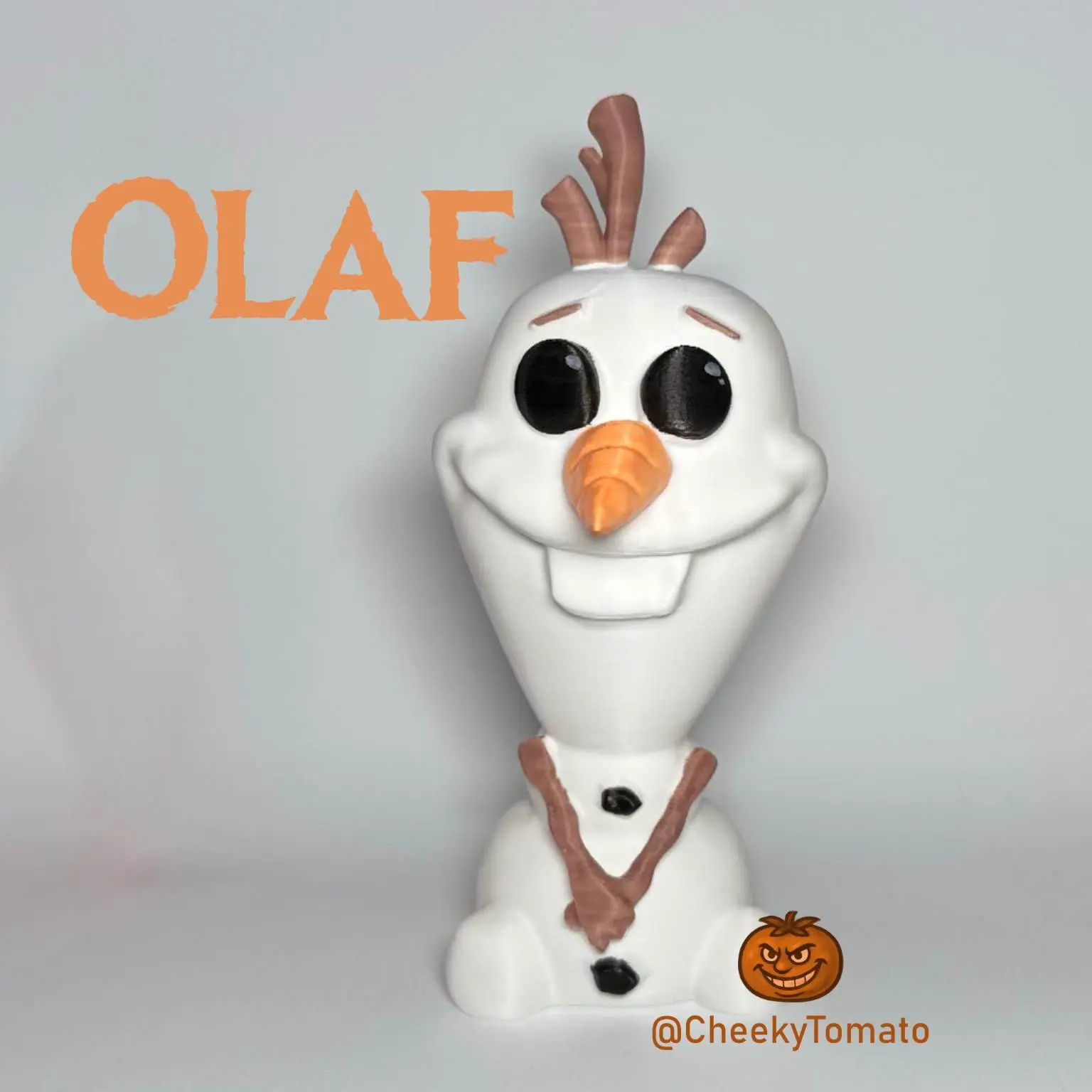 3D Printer Files | 3MF File | Olaf - Frozen DeskBuddy Figurine ...