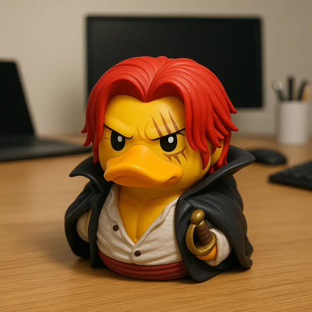 Characters & Creatures STL Download - Rubber Duck - Shanks One piece ...