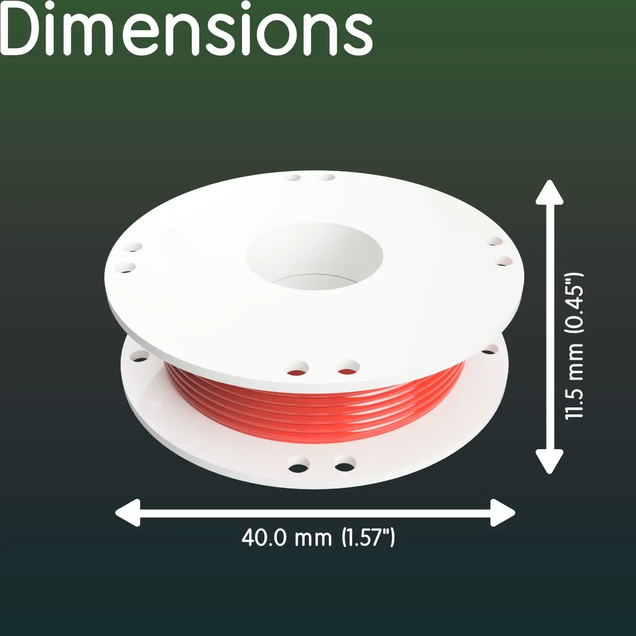 3D Printer Files | 3MF File | Filament Reel Christmas Ornament (free ...