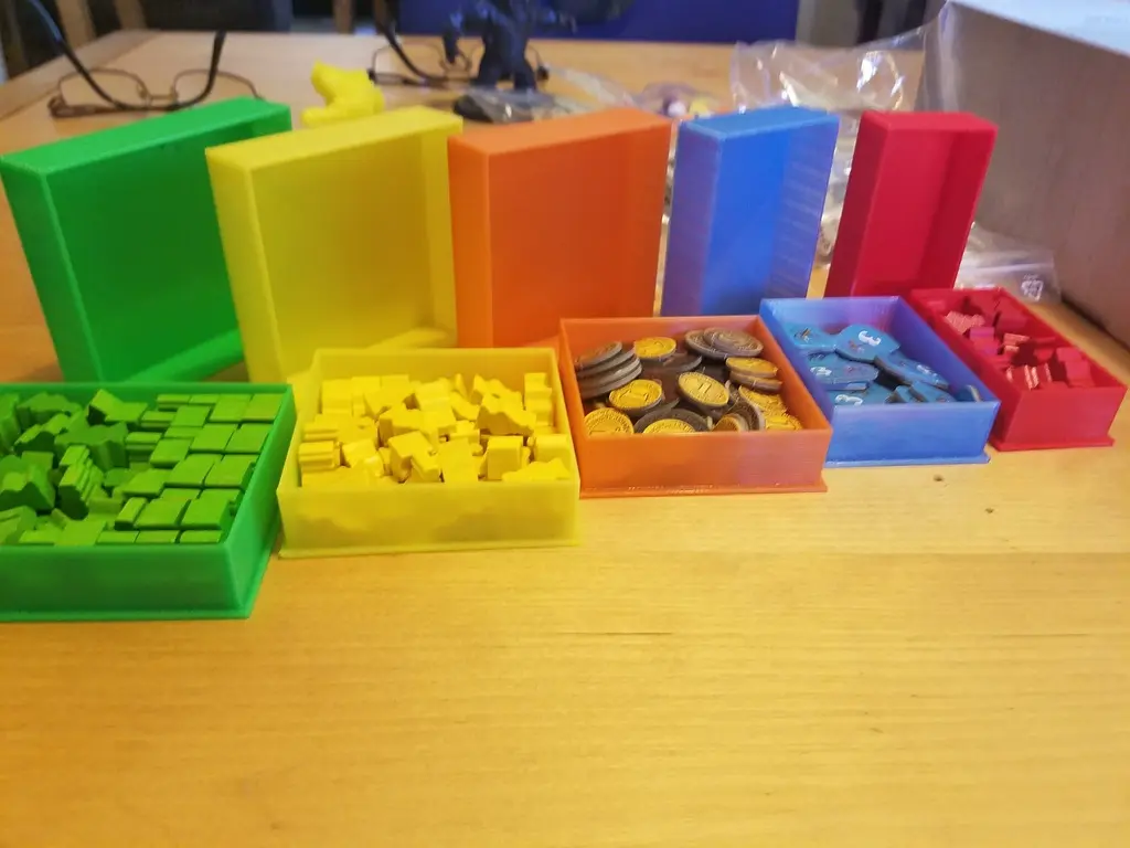 The Colonists aka Die Kolonisten storage boxes | 3D模型下载 | 创想云