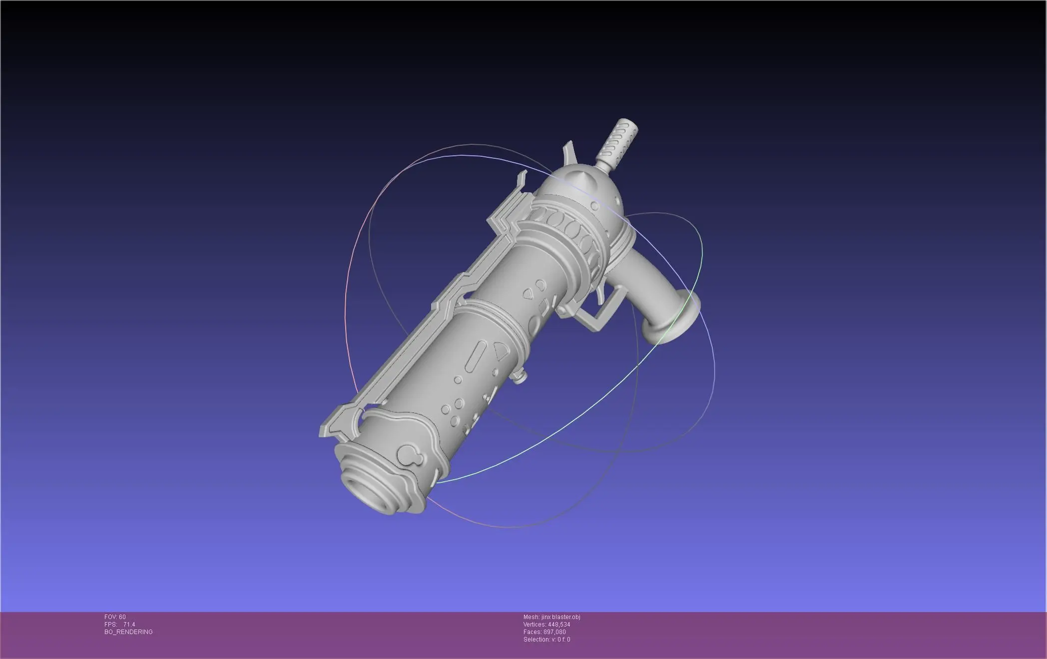 Cosplay STL Download - League Of Legends Arcane Jinx Blasterby Julian Danzer