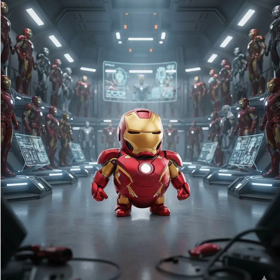 3D Printer Files | 3MF File | Fat Iron Man | Creality Cloud