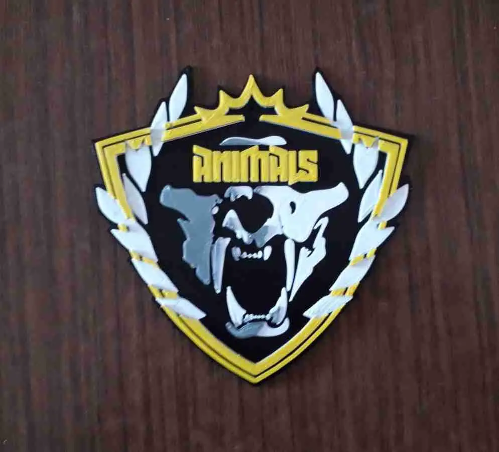 Badges & Coins STL Download - CYBERPUNK 2077 ANIMALS GANG LOGOby fjv3d