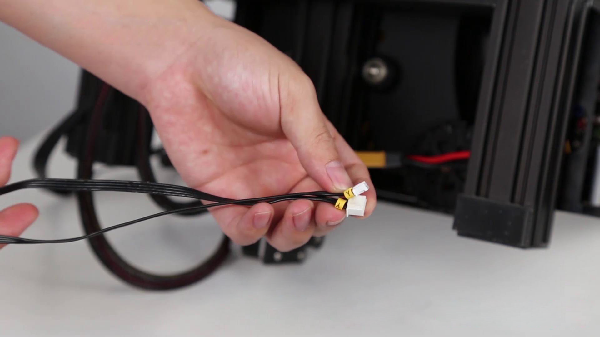 Service tutorial Ender-3 replace the Y-axis motor wire | Creality Cloud