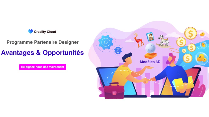 🇫🇷 Programme Partenaire Designer -- Avantages & Opportunités | Creality ...