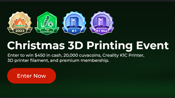Introducing the Exciting Christmas 3D Printing Event! | Creality Cloud