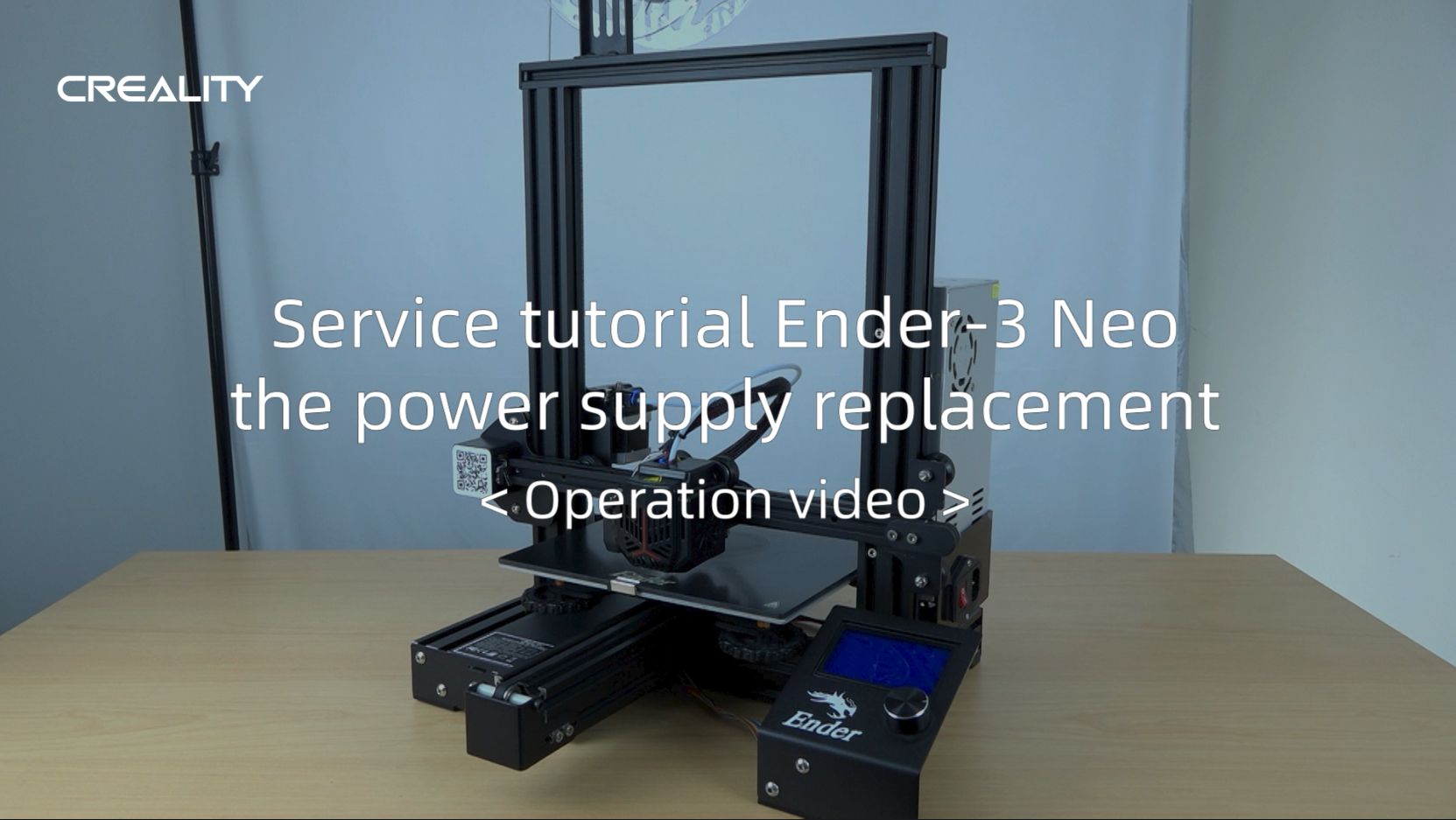 Service tutorial Ender-3 Neo the power supply replacement | Creality Cloud