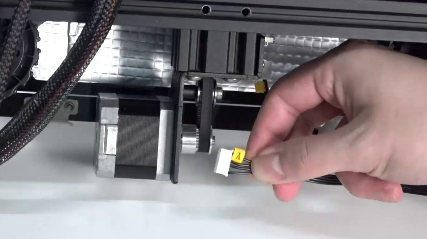 Service tutorial Ender-3 Max Y-axis motor wiring replacement | Creality Cloud
