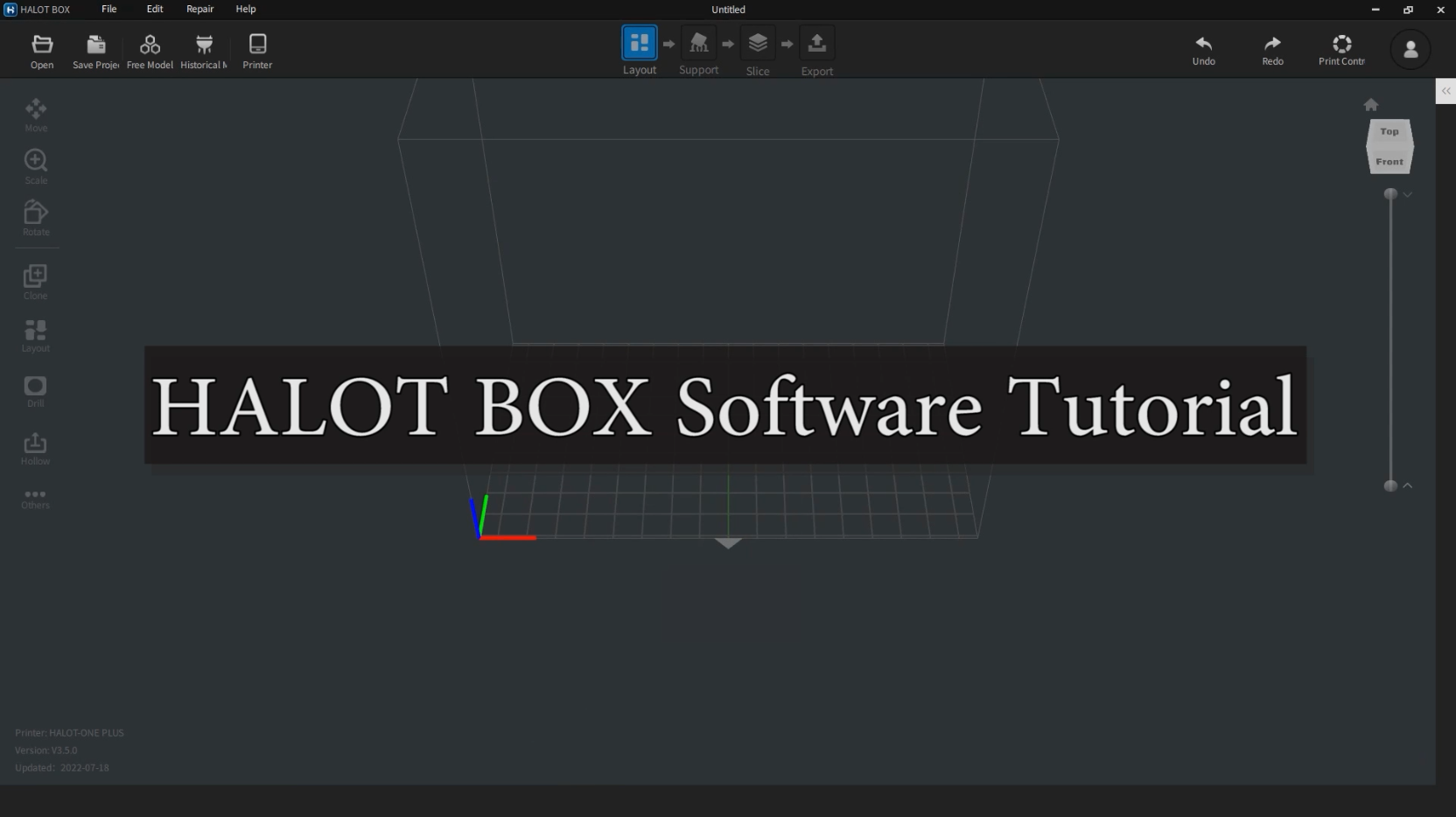 HALOT BOX Software Tutorial | Creality Cloud
