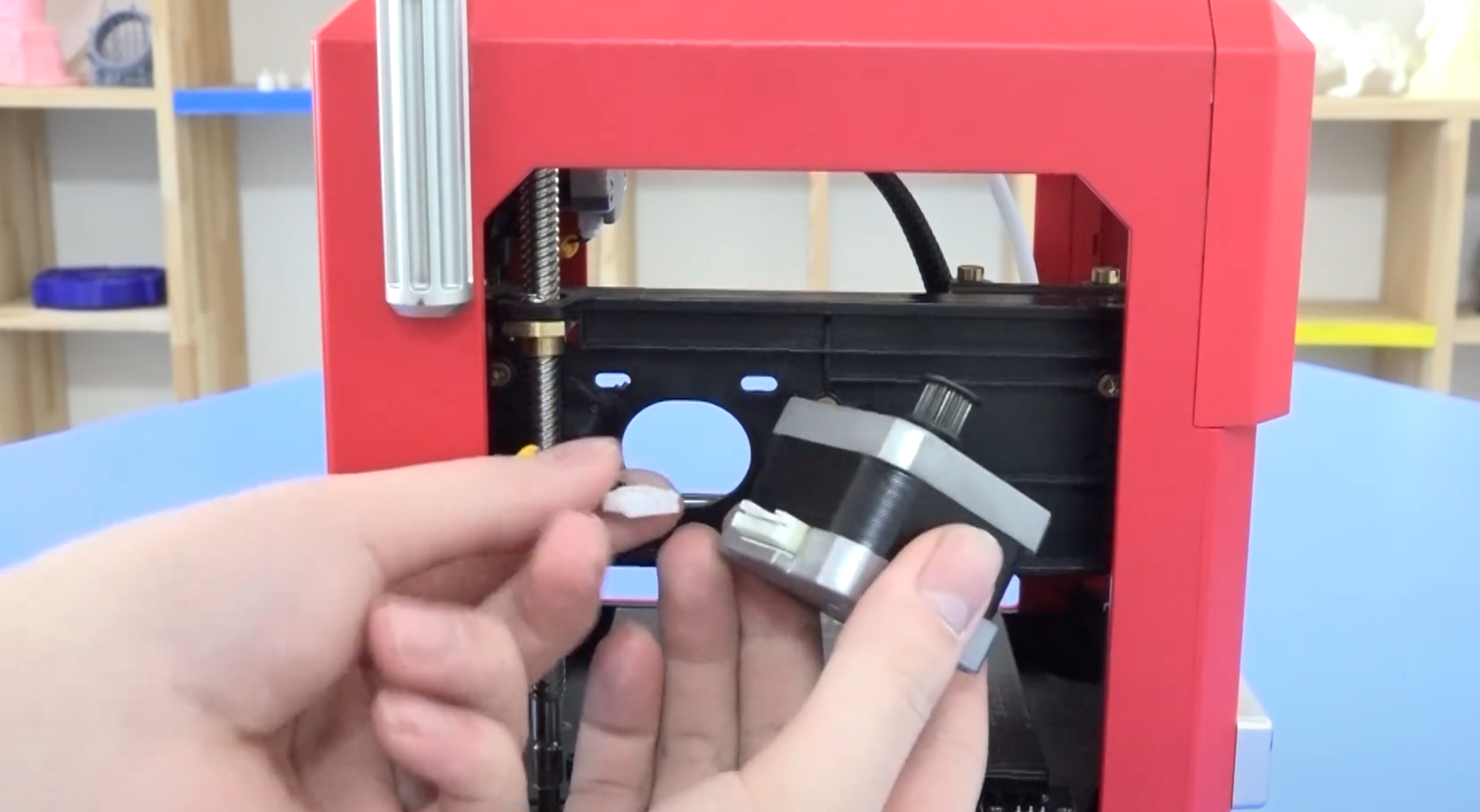 Service tutorial CR-100 X-axis motor replacement | Creality Cloud