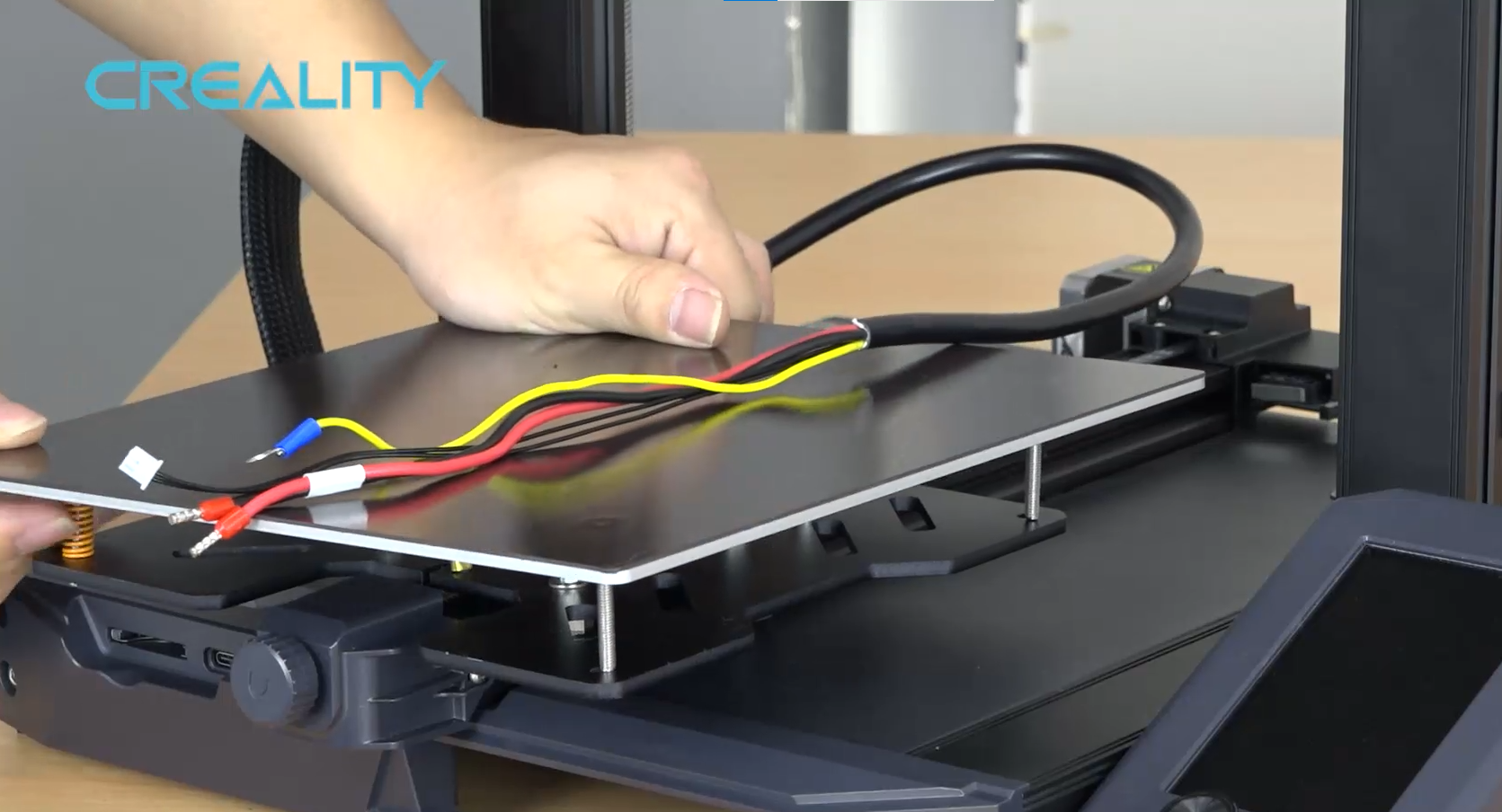 Service tutorial Ender-3 S1 the hotbed replacement | Creality Cloud