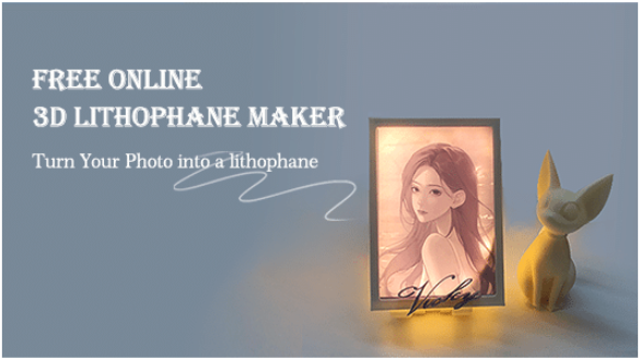 How to Make a 3D Lithophane Online | Creality Cloud