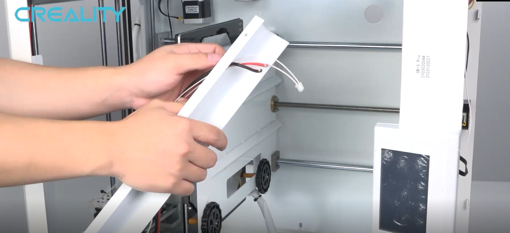 Service tutorial CR-5 Pro-H replace the hot bed | Creality Cloud