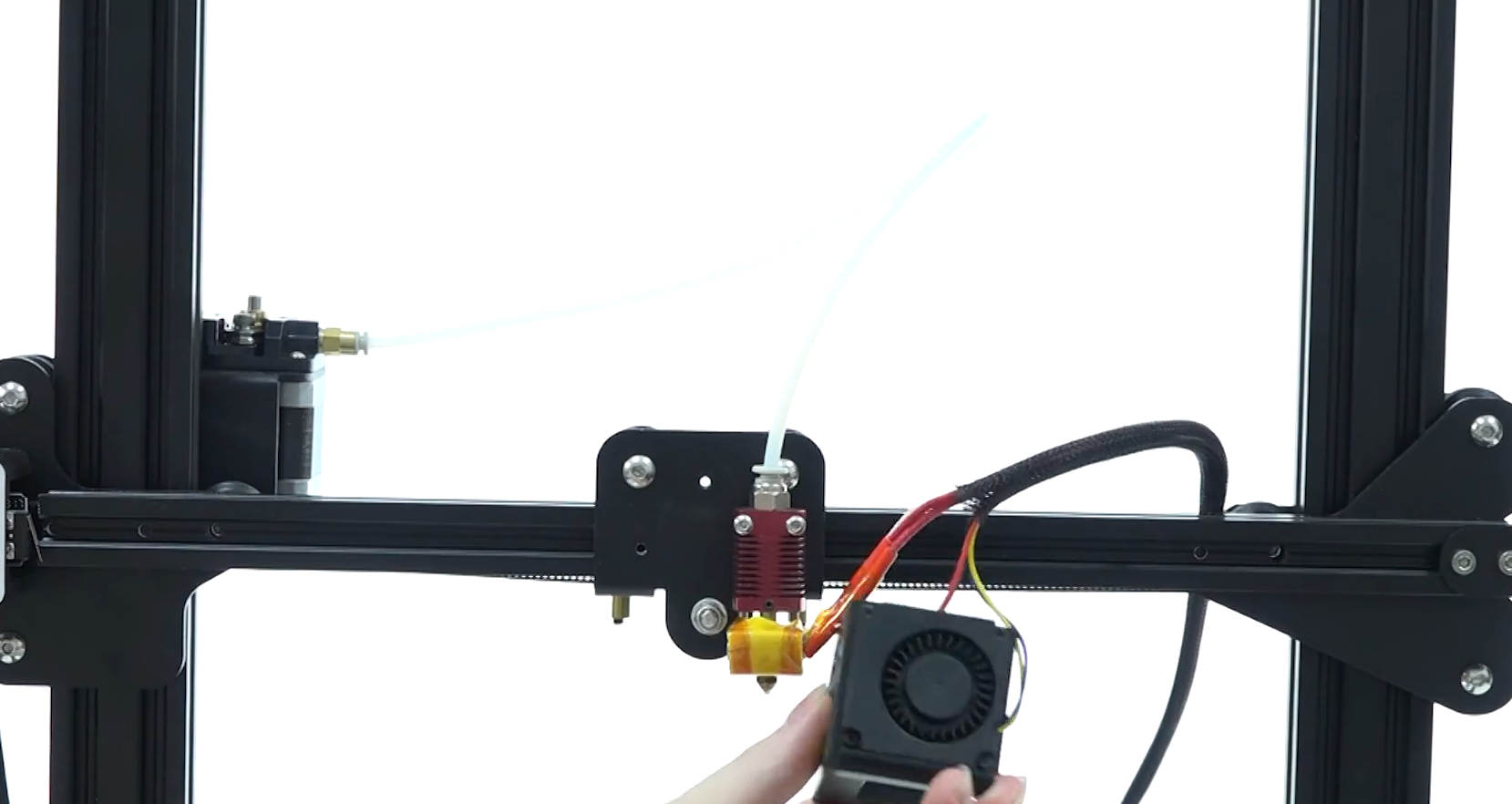 Service tutorial CR-10 MAX replace the blower | Creality Cloud