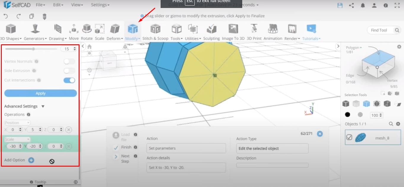 How to Create a Goldfish using Box modeling techniques
