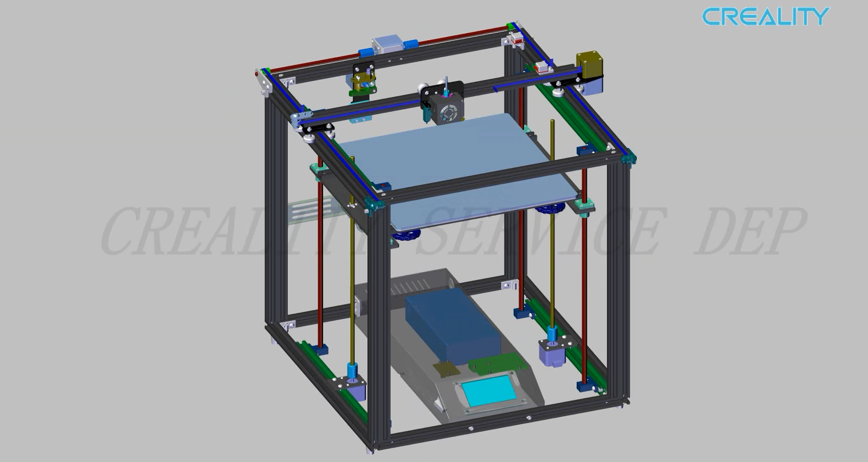 Ender-5 Plus X-axis motor replacement tutorial | Creality Cloud