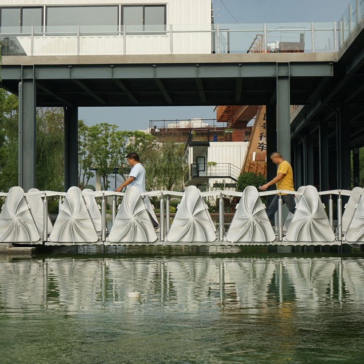 China’s first 3D printed retractable bridge unveiled in Shanghai ...