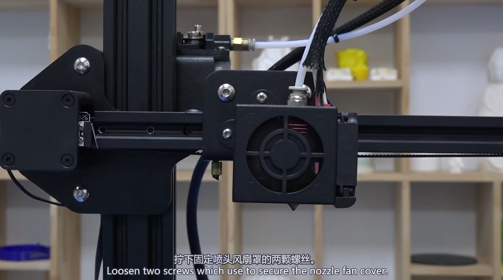 Service tutorial CR-10 MAX replace the hotend | Creality Cloud