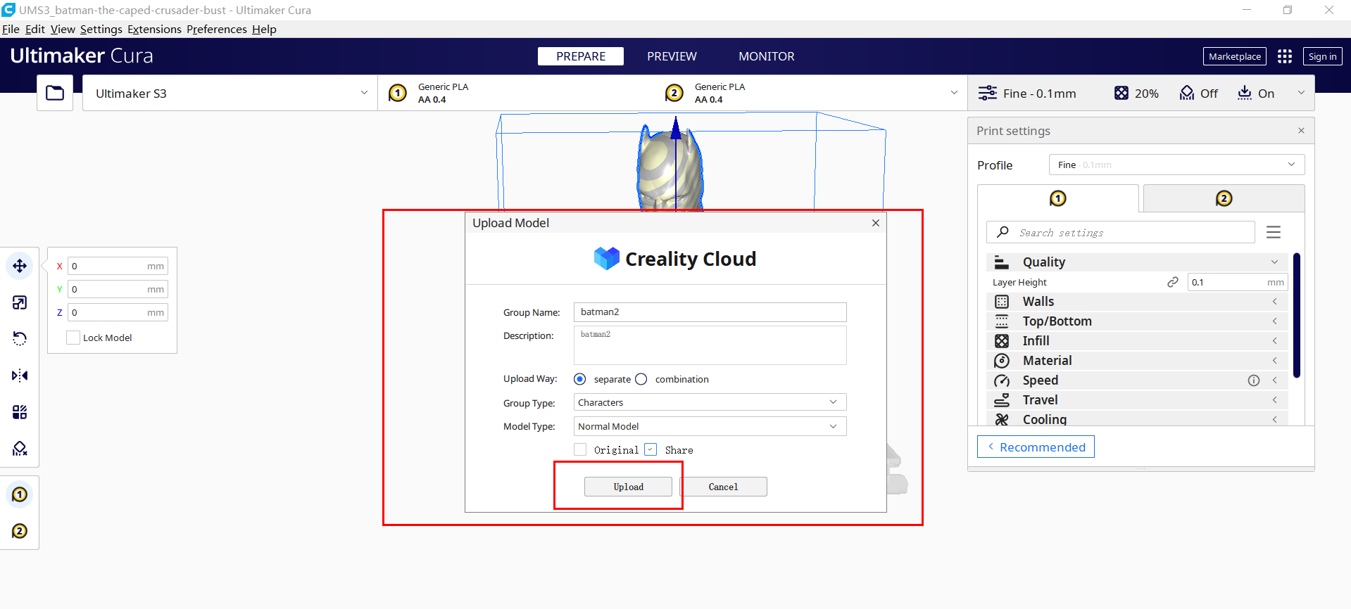 How to Upload 3D Models | Creality Cloud