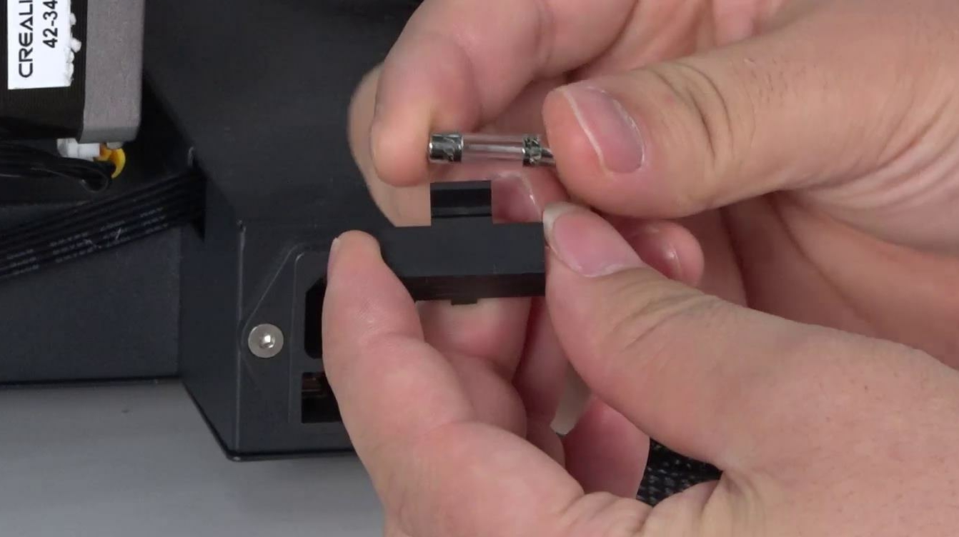 Service tutorial Ender-3 V2 fuse wire replacement. | Creality Cloud