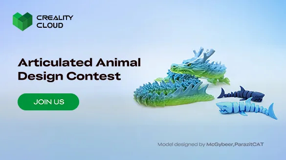 Articulated Animal Design Contest Winners | Creality Cloud