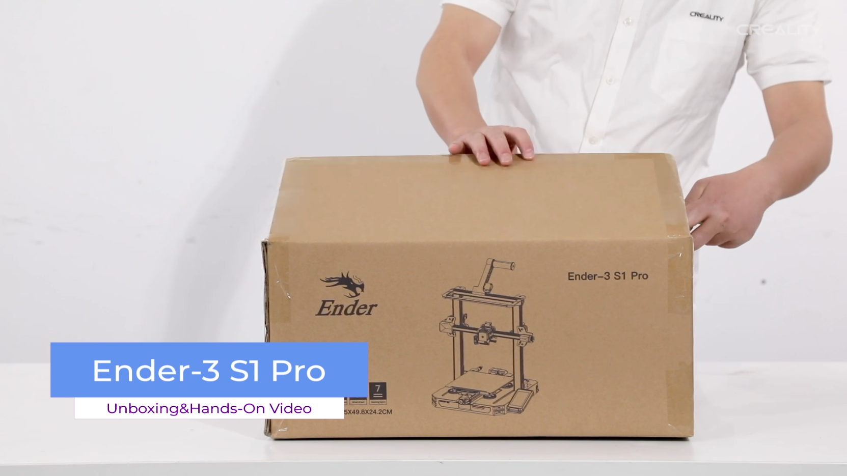 Ender - 3 S1 Pro Unboxing and Hands-on Video | Creality Cloud