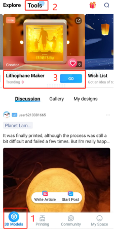 Lithophane Tutorial | Creality Cloud