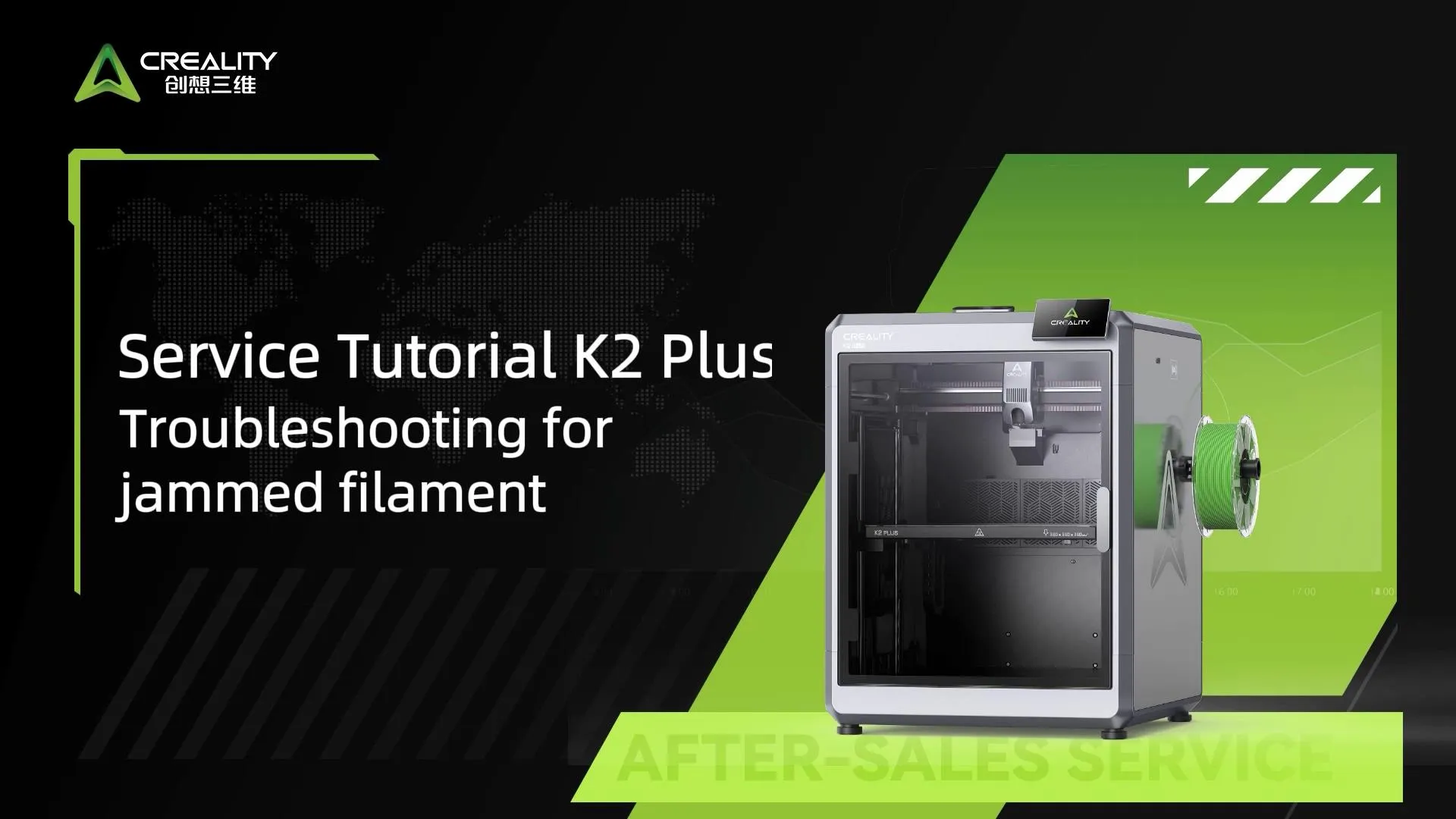 Service Tutorial K2 Plus Troubleshooting for jammed filament | Creality ...