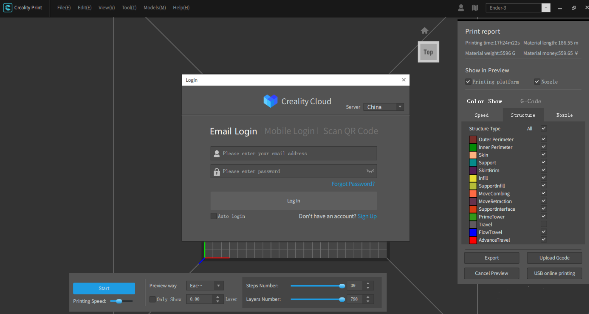 Creality Cloud Integration for Creality Print