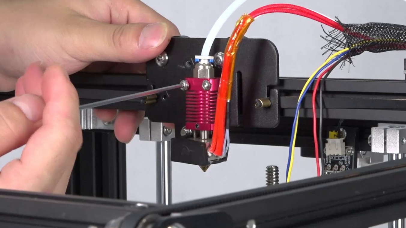 Service tutorial Ender-5 Pro the hotend kit replacement | Creality Cloud
