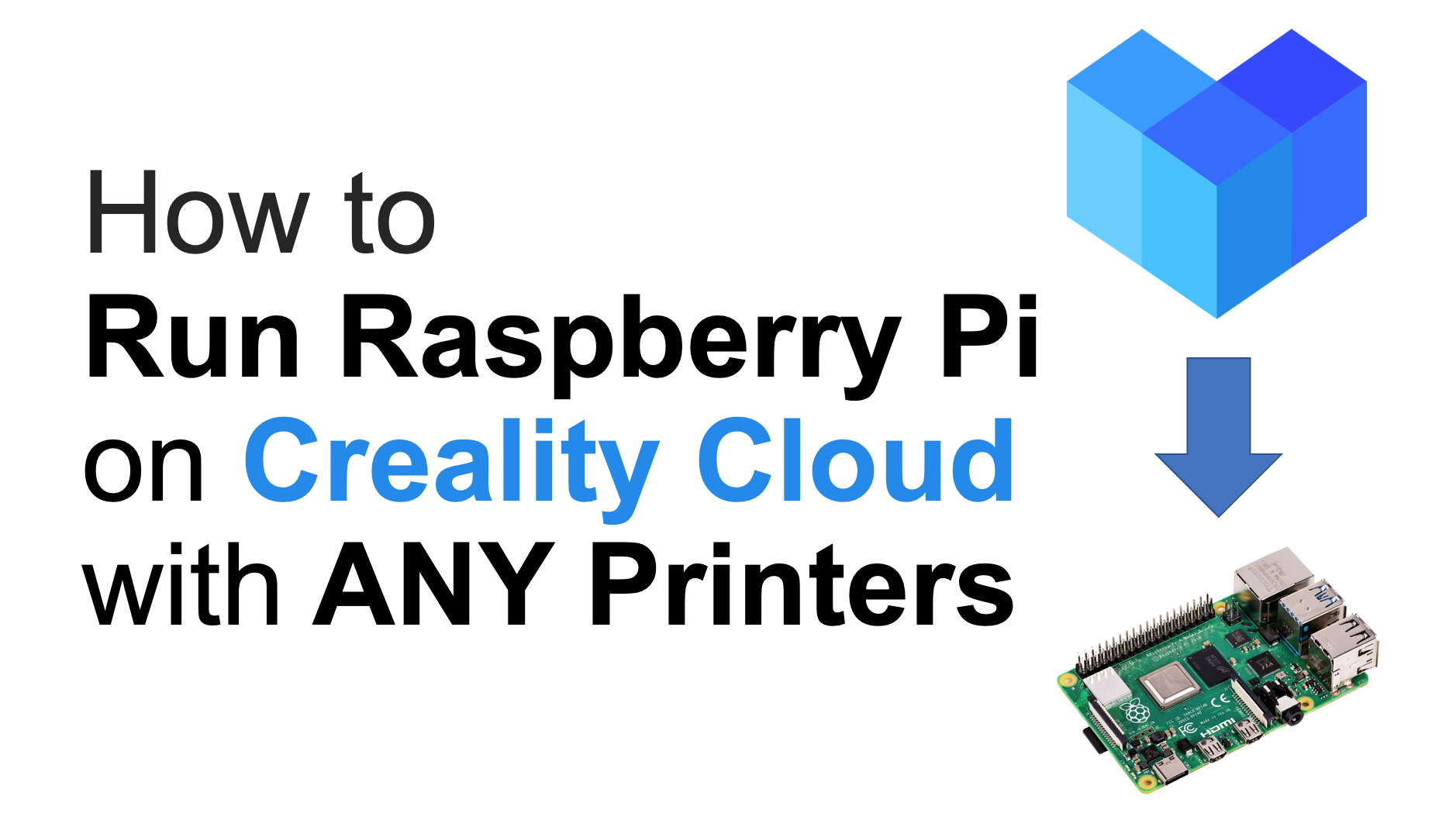 Today Nicolas shows us how to run Raspberry Pi on Creality Cloud with ...