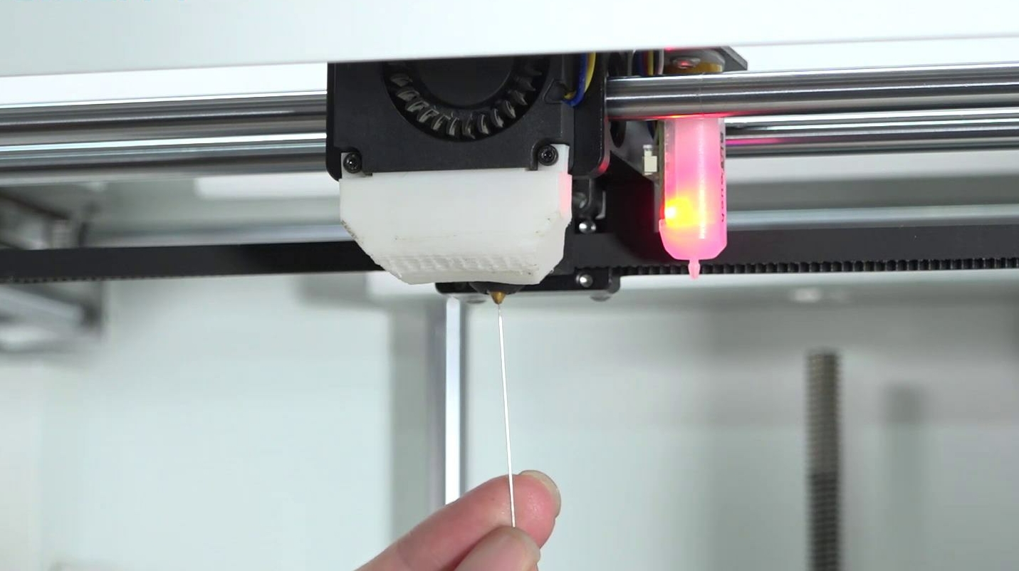 Service tutorial CR-5 Pro-H clean the nozzle with needle | Creality Cloud