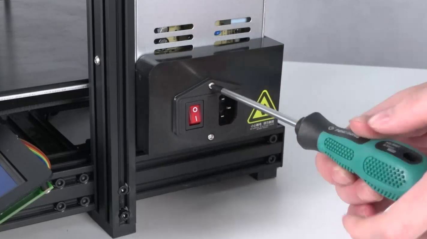 Service tutorial Ender-3 Max replace the socket and switch | Creality Cloud