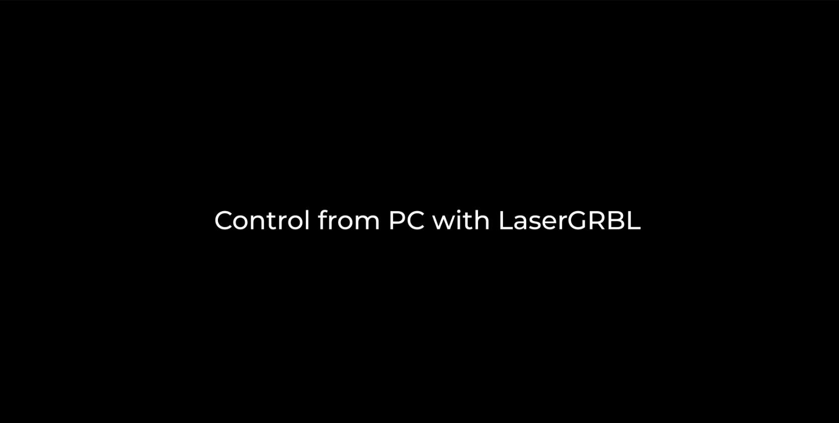 Creality Falcon2 Control from PC with LaserGRBL | Creality Cloud
