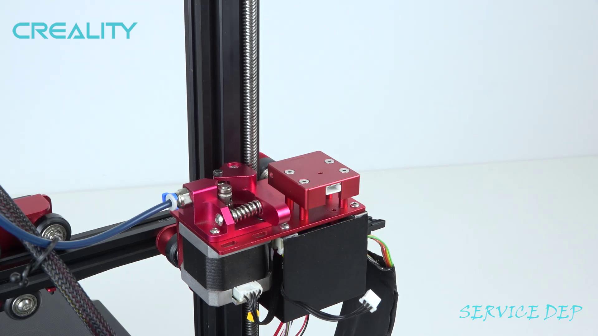 Service tutorial CR-10S Pro V2 the filament detector replacement | Creality Cloud