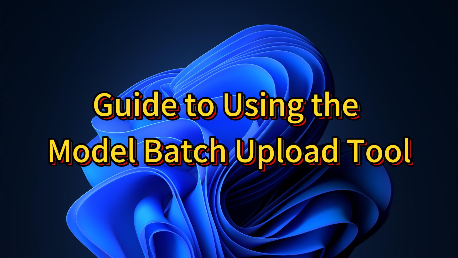 Model batch upload tool video tutorial | Creality Cloud